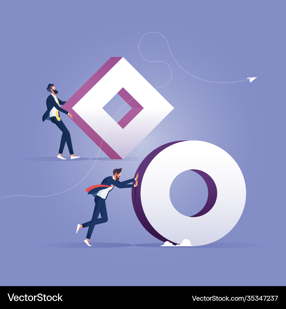 Concept innovation in business winning Royalty Free Vector