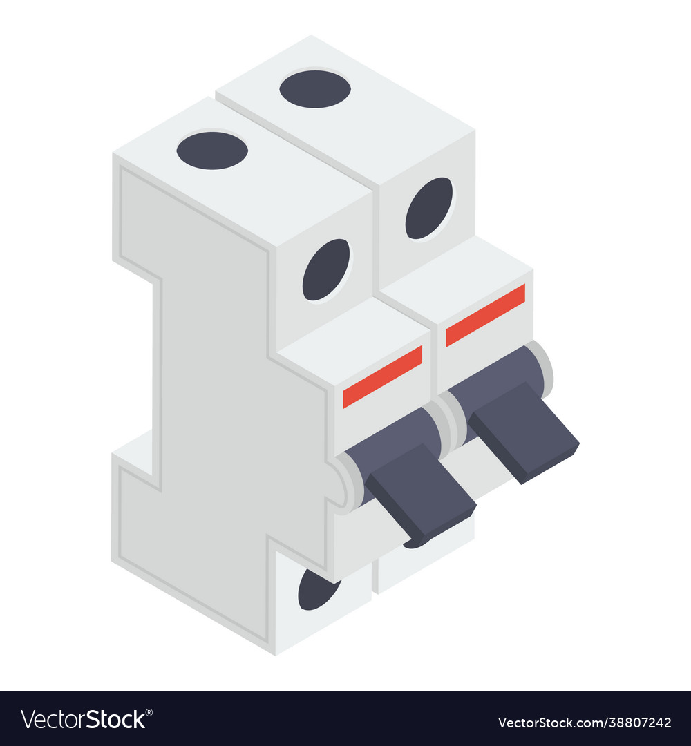 Circuit breaker Royalty Free Vector Image - VectorStock Circuit breaker Royalty Free Vector Image - VectorStock
