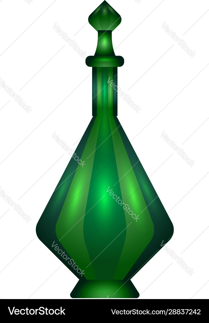 Elixir bottle icon cartoon style Royalty Free Vector Image
