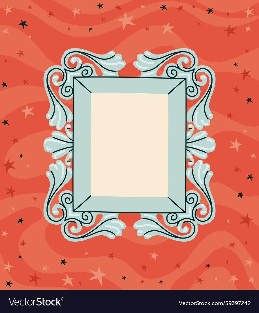 Nice gray frame Royalty Free Vector Image - VectorStock
