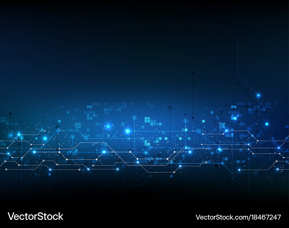 Abstract background technology communication data Vector Image