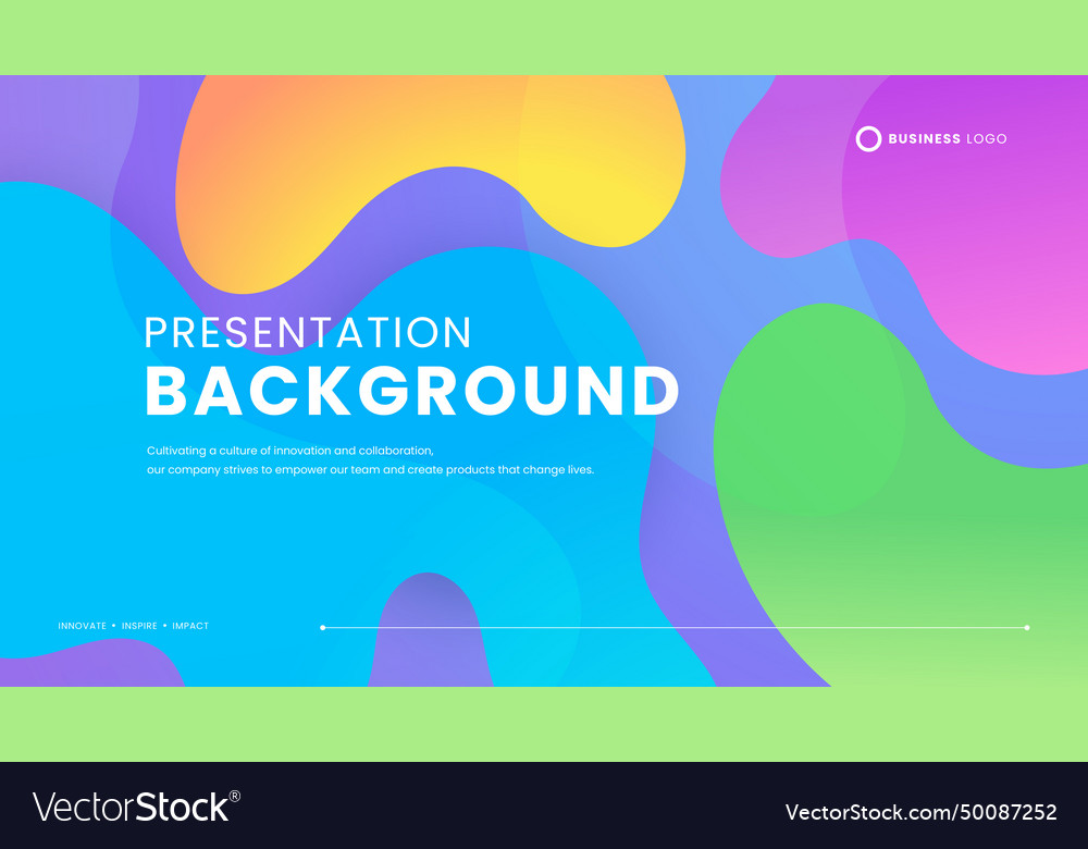 Colorful colourful modern abstract simple Vector Image