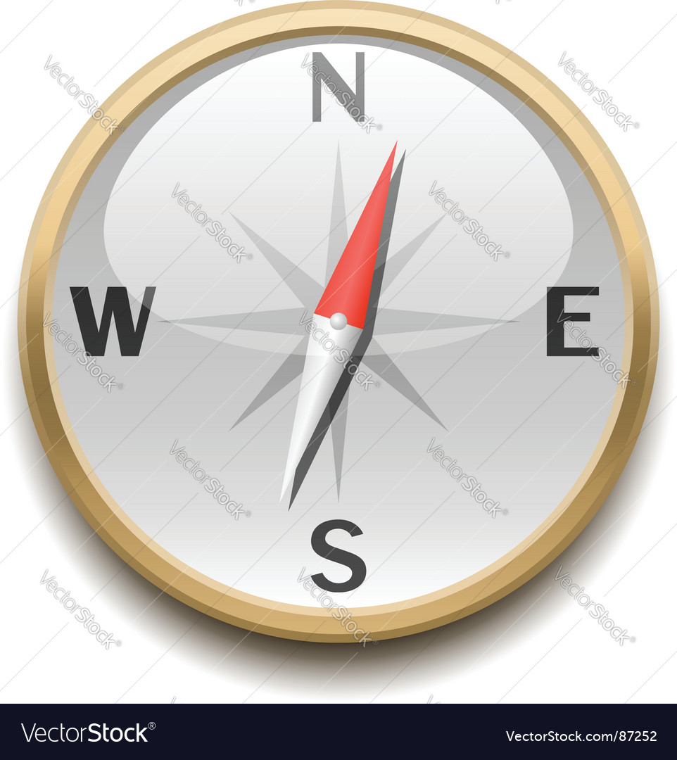 Compass Royalty Free Vector Image - VectorStock