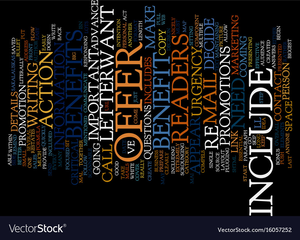 Essential elements you must include in every Vector Image