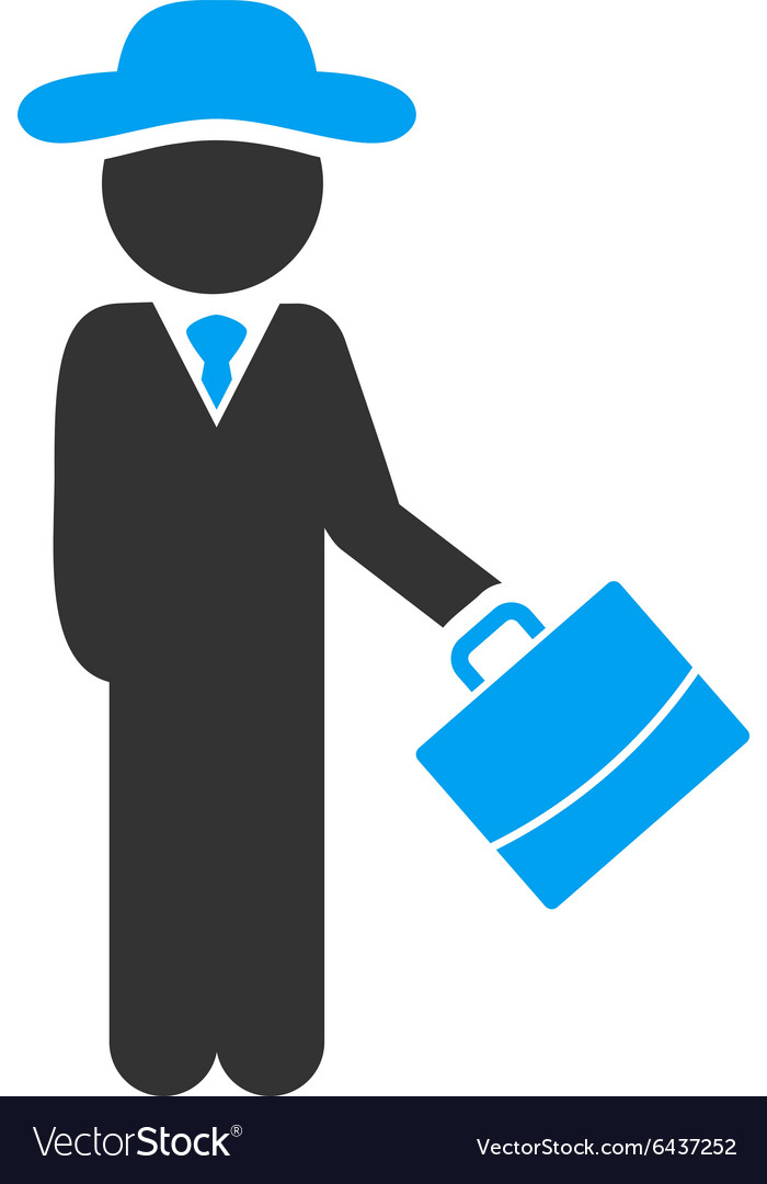 Fellow manager icon Royalty Free Vector Image - VectorStock