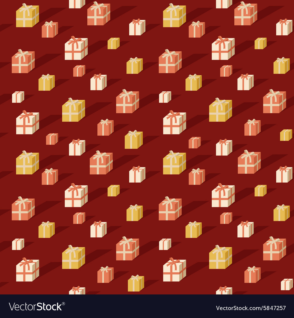 Gift pattern Royalty Free Vector Image - VectorStock