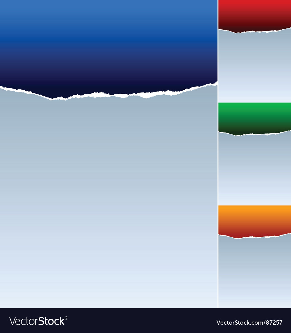 Torn paper backdrop Royalty Free Vector Image - VectorStock