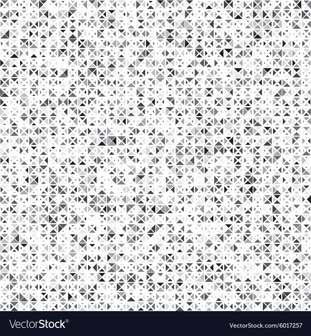 Triangles grey pattern Royalty Free Vector Image