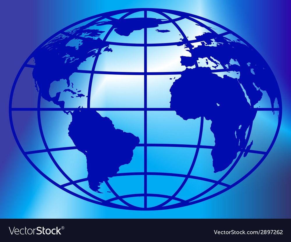 Globe Royalty Free Vector Image - VectorStock