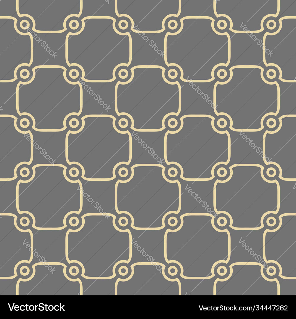 Golden Arabesque Pattern Royalty Free Vector Image
