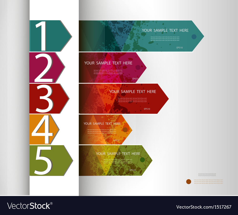 Design template fully editable Royalty Free Vector Image