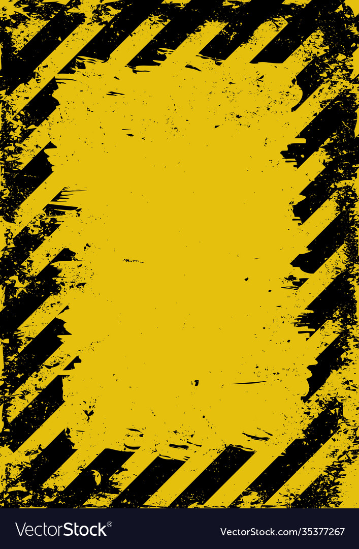 Hazard background Royalty Free Vector Image - VectorStock
