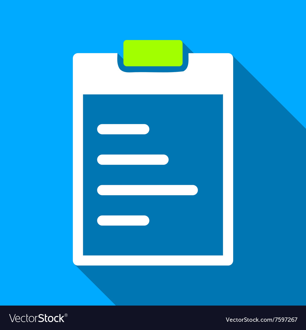 Pad Text Flat Long Shadow Square Icon Royalty Free Vector Pad Text Flat Long Shadow Square Icon Royalty Free Vector