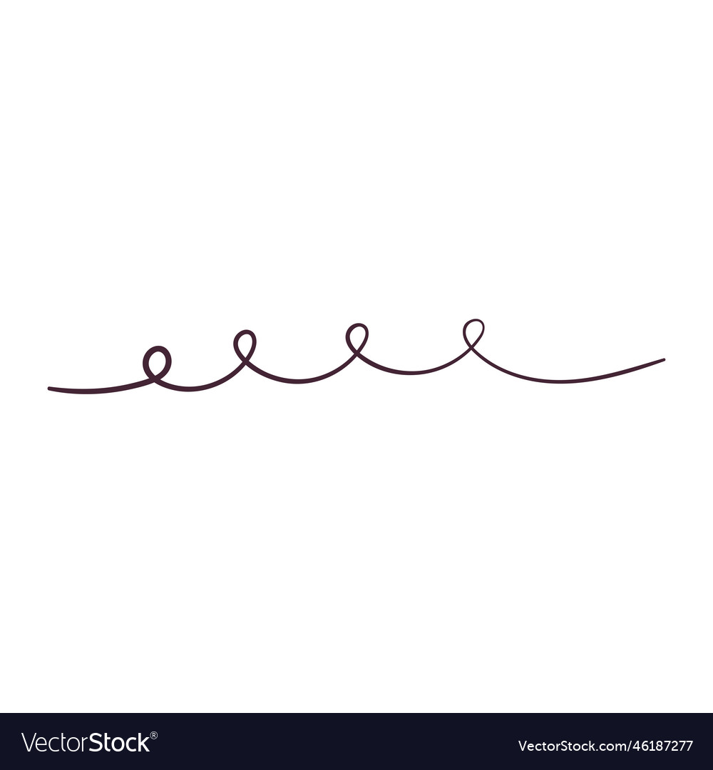 Abstract lines decorative elements Royalty Free Vector Image