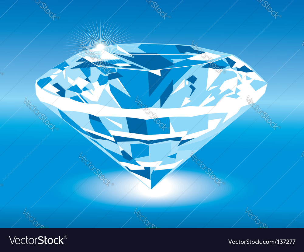 Diamond Royalty Free Vector Image - VectorStock