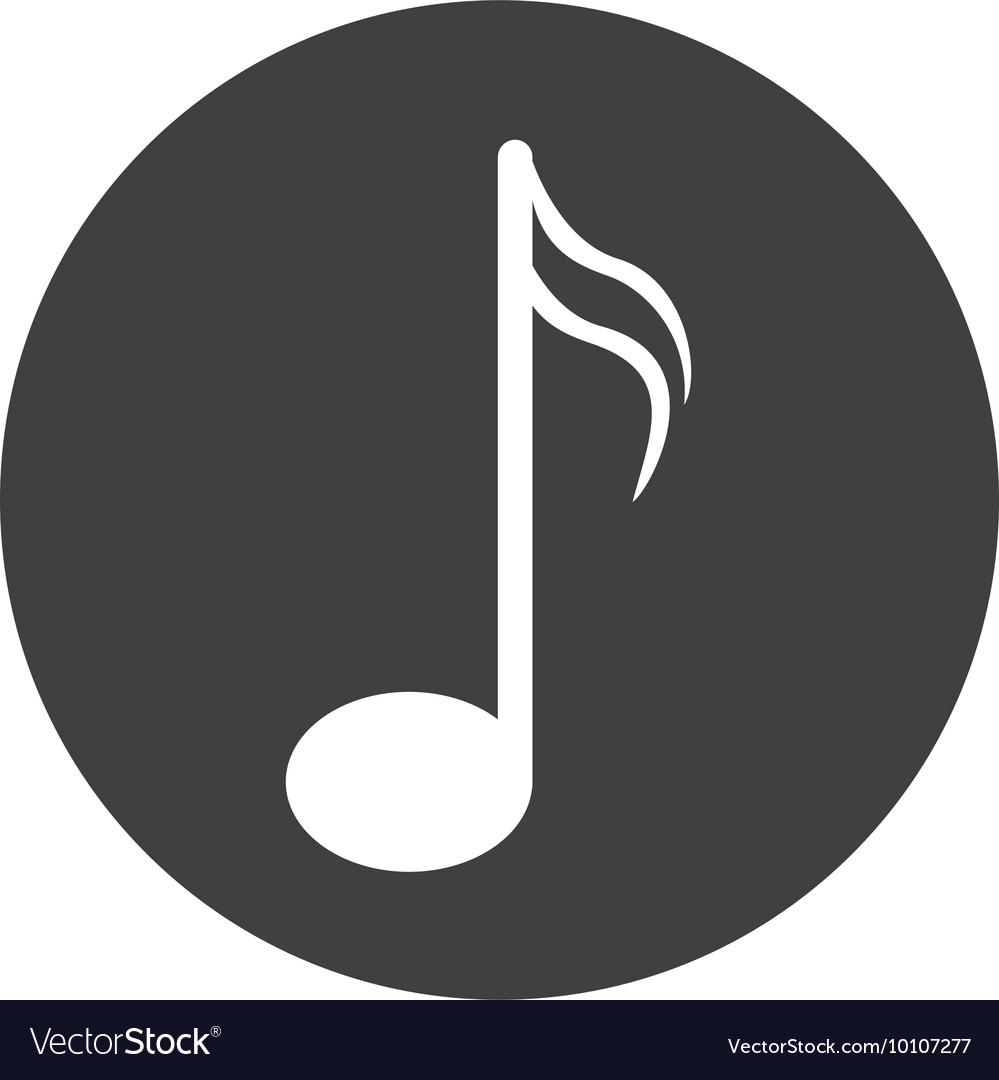 Semiquaver musical note icon Royalty Free Vector Image Semiquaver musical note icon Royalty Free Vector Image