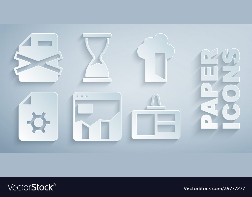 Set graph chart infographic cloud database Vector Image
