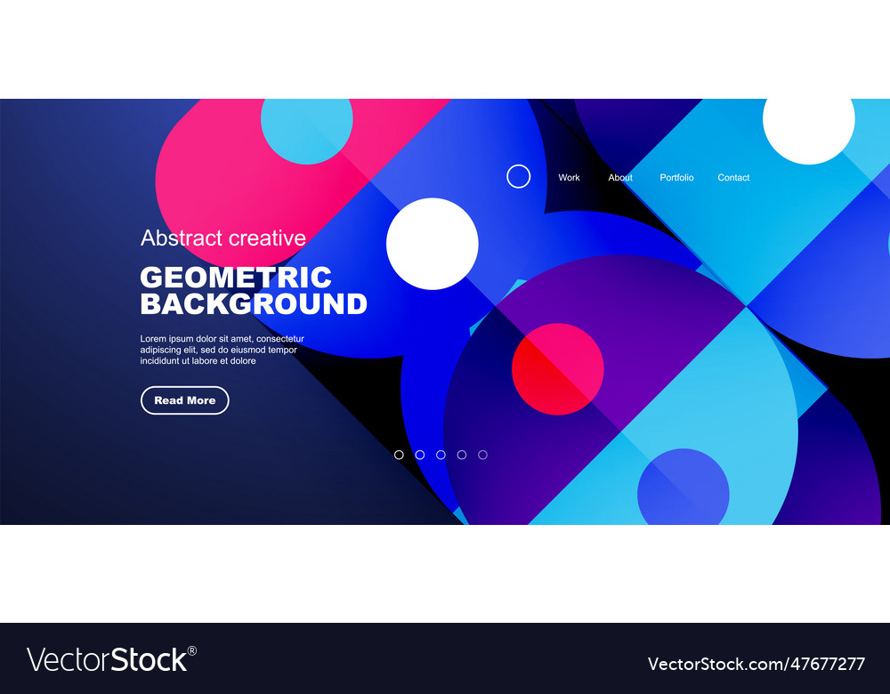 Simple circles and round elements pattern Vector Image