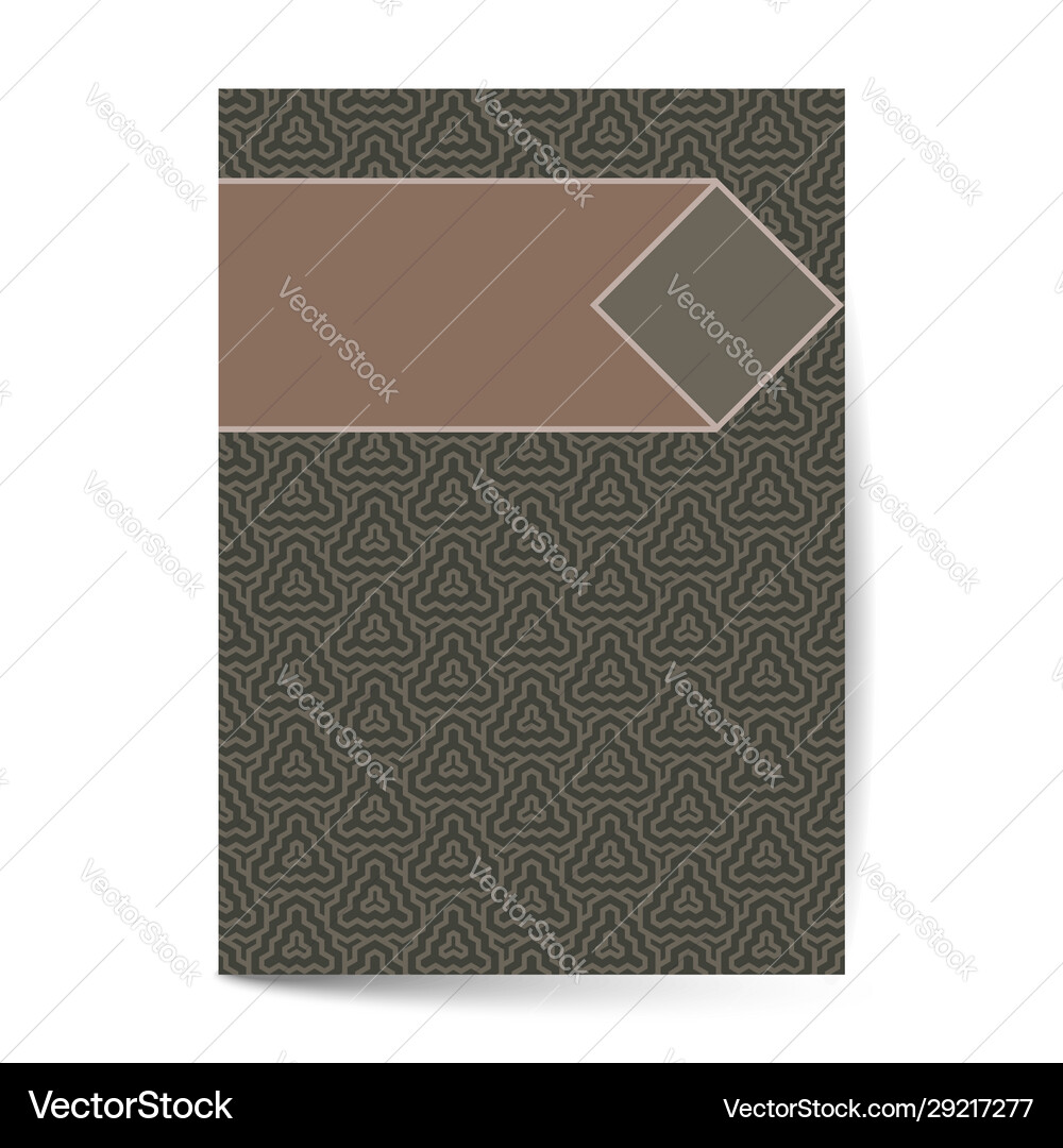 Vintage book layouts and design - covers Vector Image