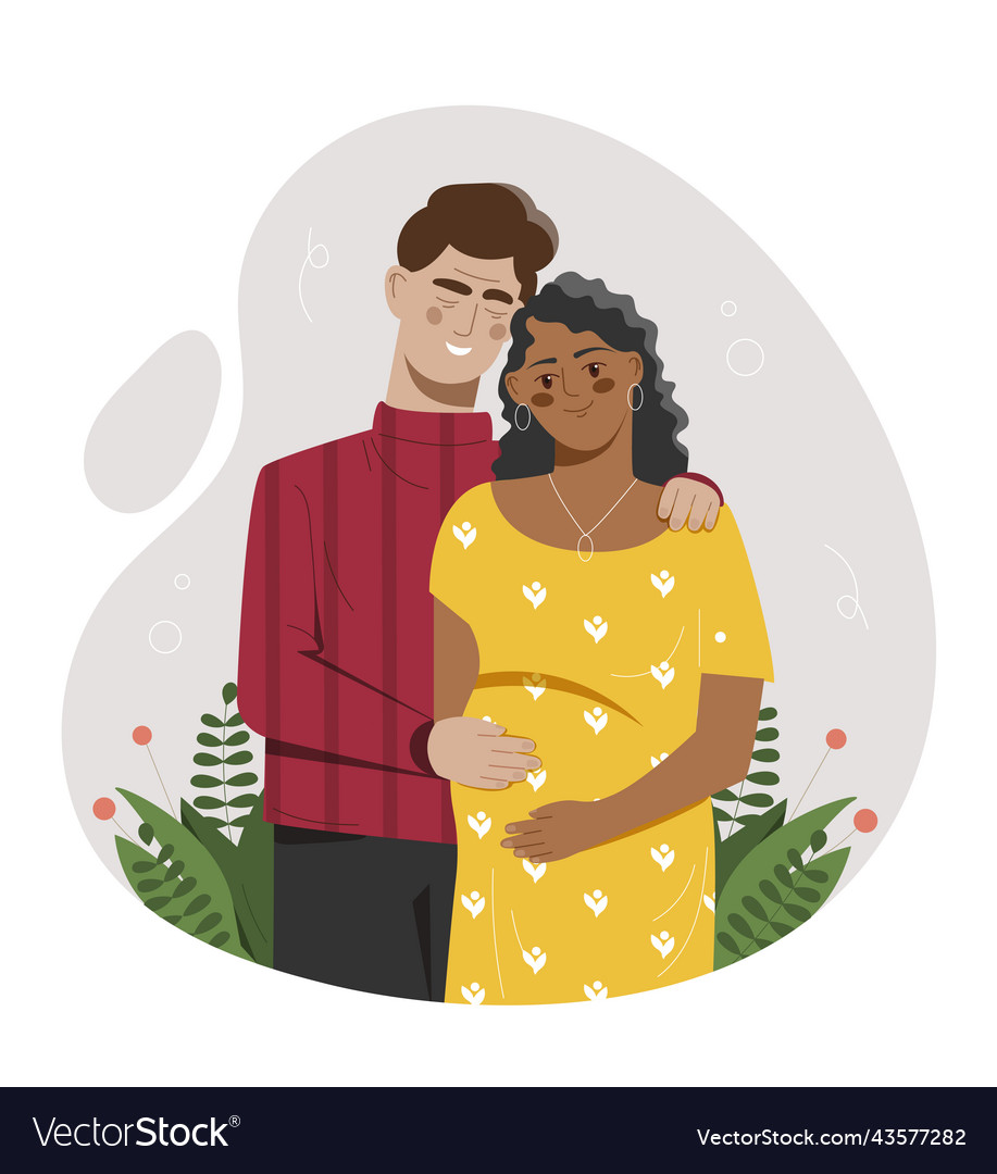 Future parent concept Royalty Free Vector Image