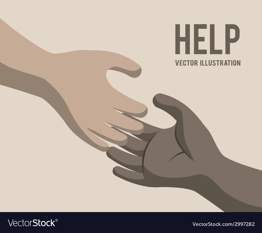 Help design Royalty Free Vector Image - VectorStock