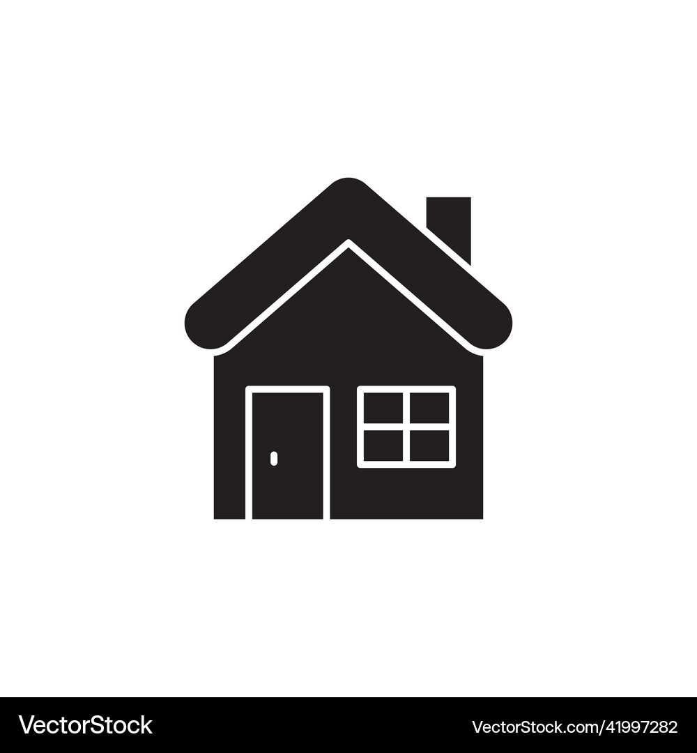 House icon sign symbol logo Royalty Free Vector Image