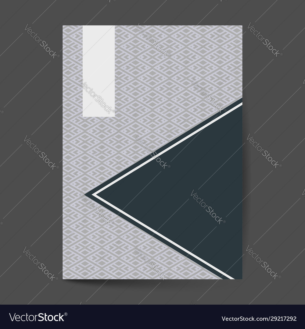 Luxury premium design cover page financial annual Vector Image