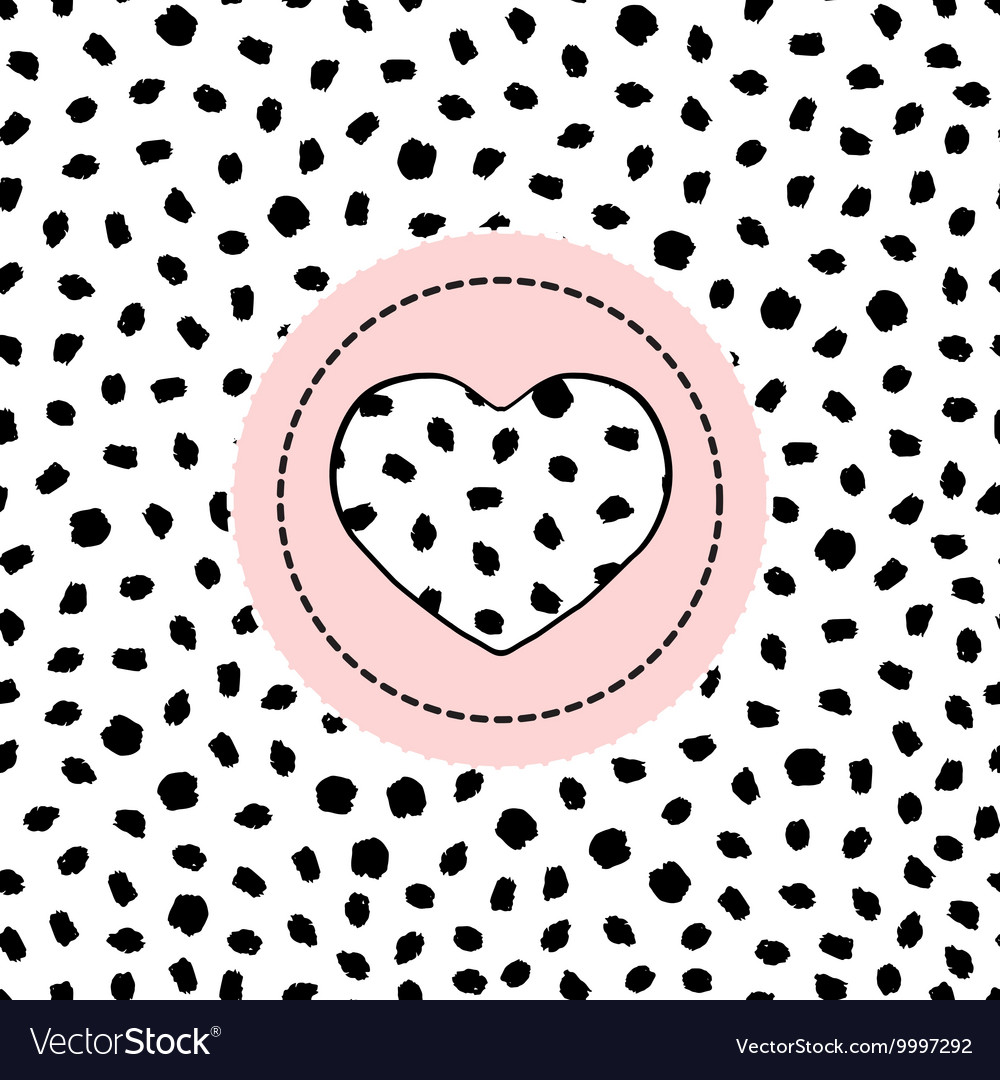 Seamless pattern spotted Royalty Free Vector Image