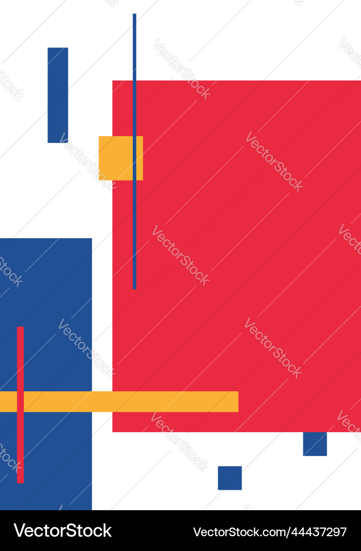 Abstract pattern dynamic composition Royalty Free Vector