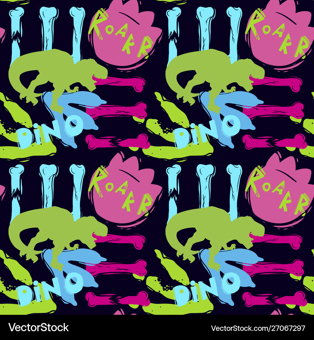 Abstract seamless pattern for girls boys Vector Image