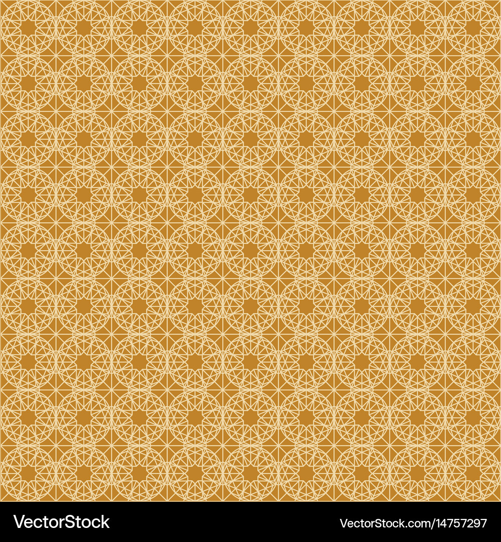 Abstract seamless patterns in islamic style Vector Image