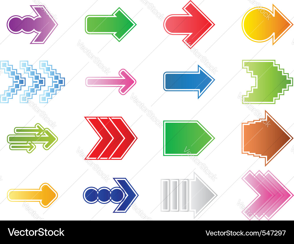 Arrows Royalty Free Vector Image - VectorStock