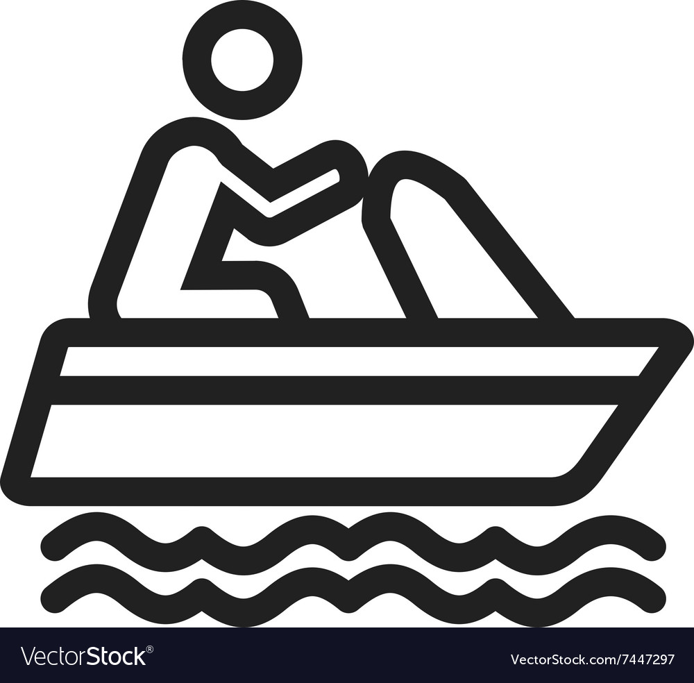 Boating Royalty Free Vector Image - VectorStock