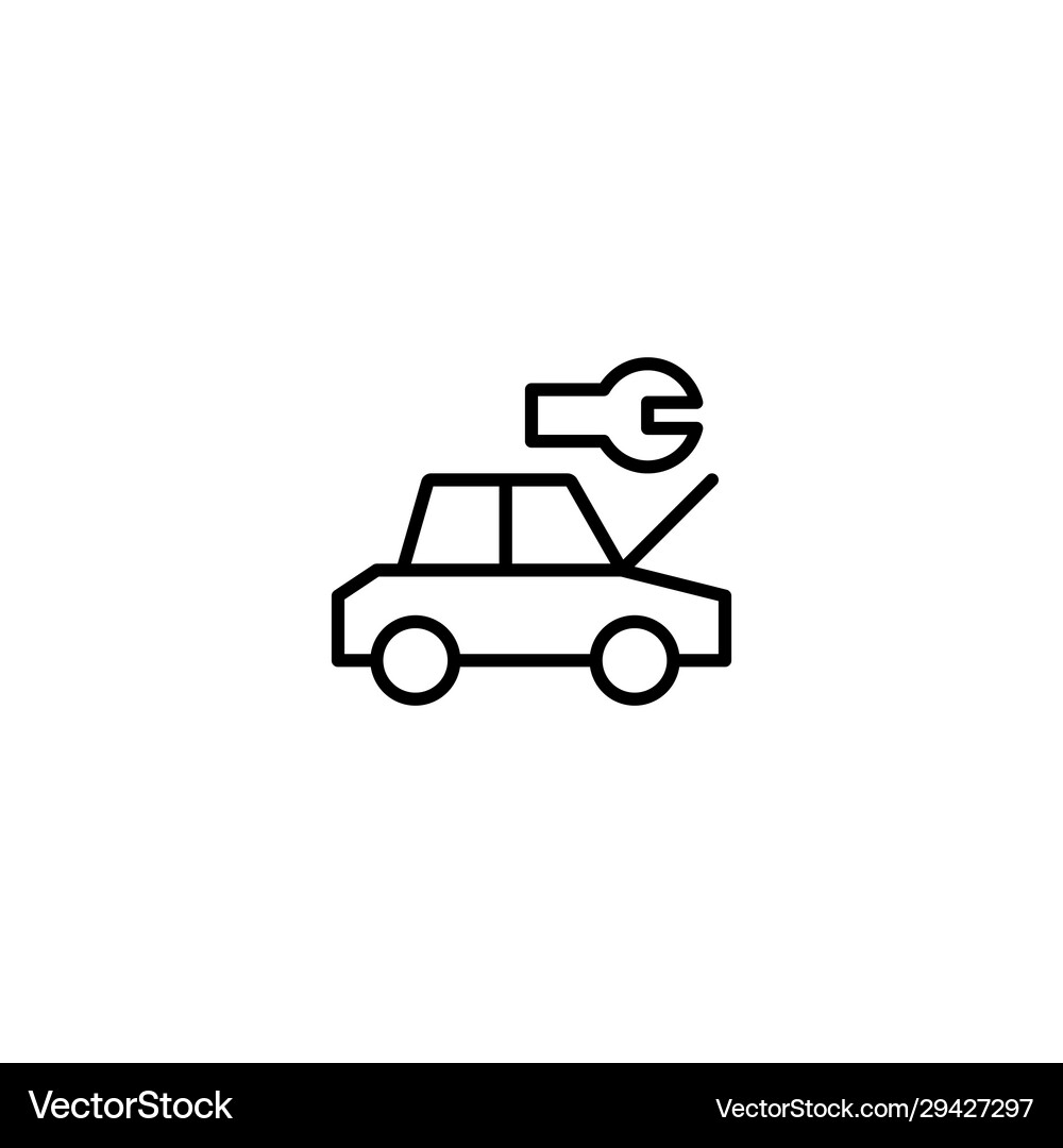 Car repair icon Royalty Free Vector Image - VectorStock