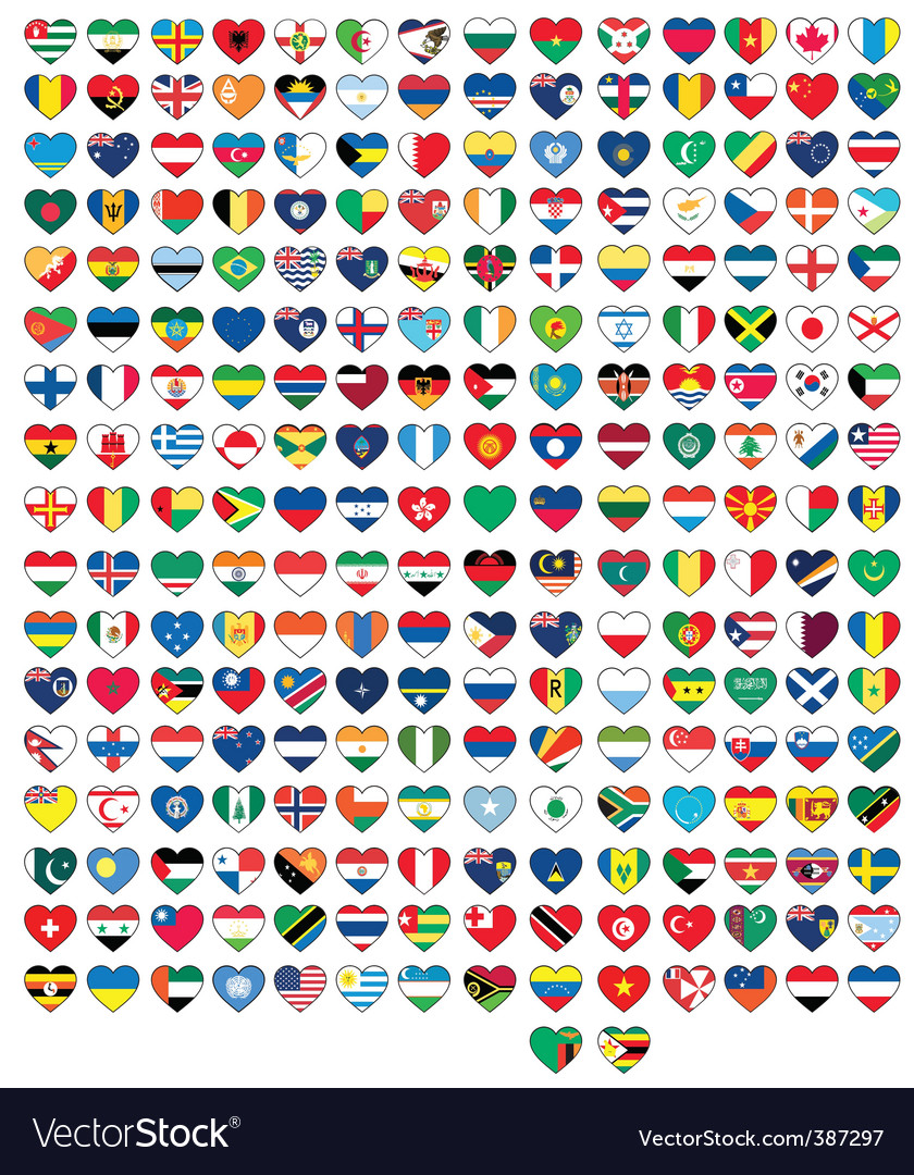 Flags Royalty Free Vector Image - VectorStock