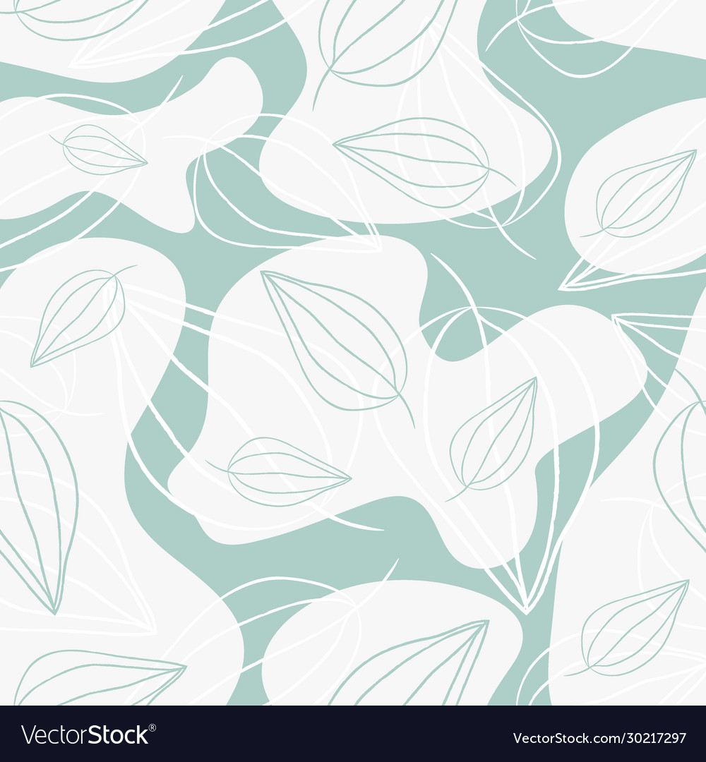 Hand drawn seamless pattern simple pattern Vector Image