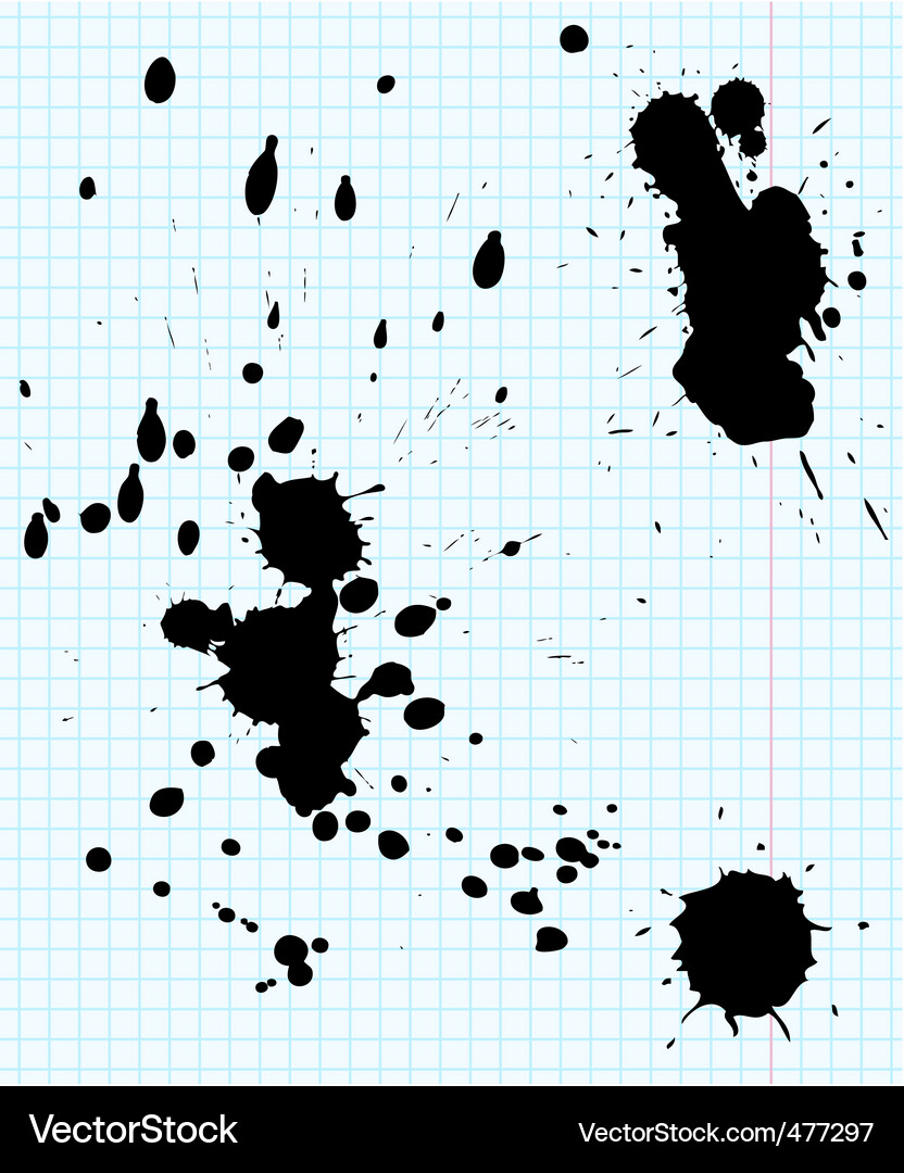Ink Royalty Free Vector Image - VectorStock