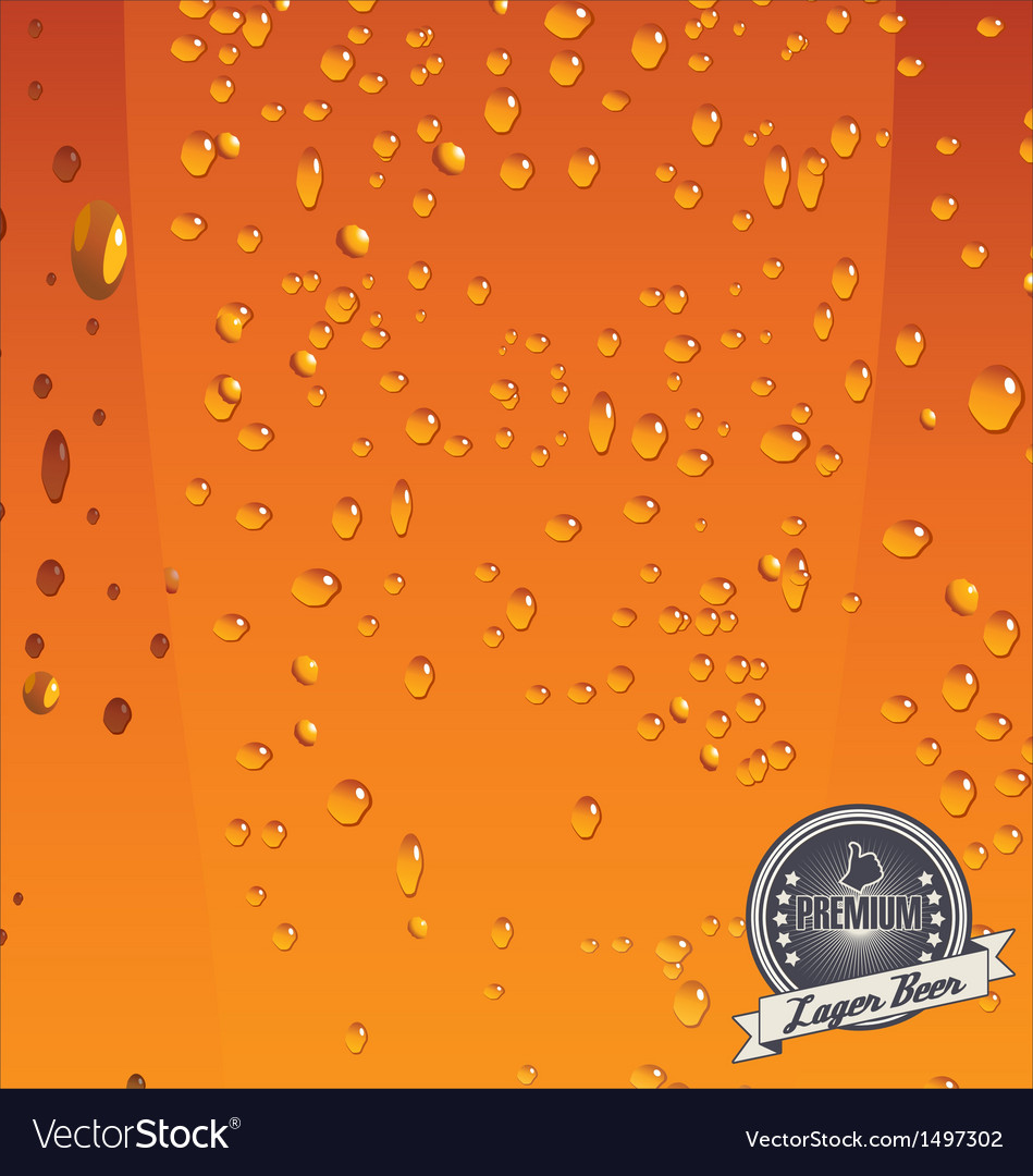 Beer background Royalty Free Vector Image - VectorStock