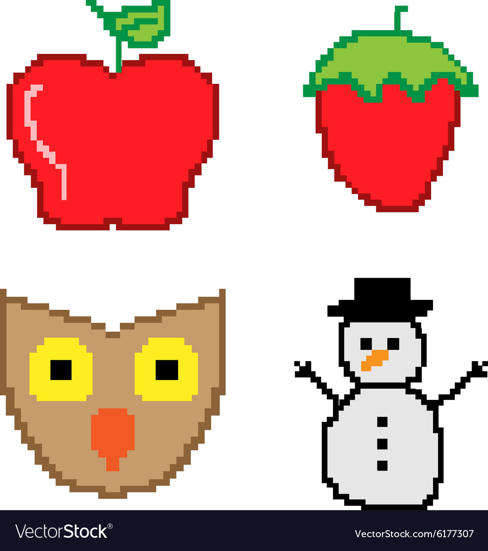 8-bit theme Royalty Free Vector Image - VectorStock