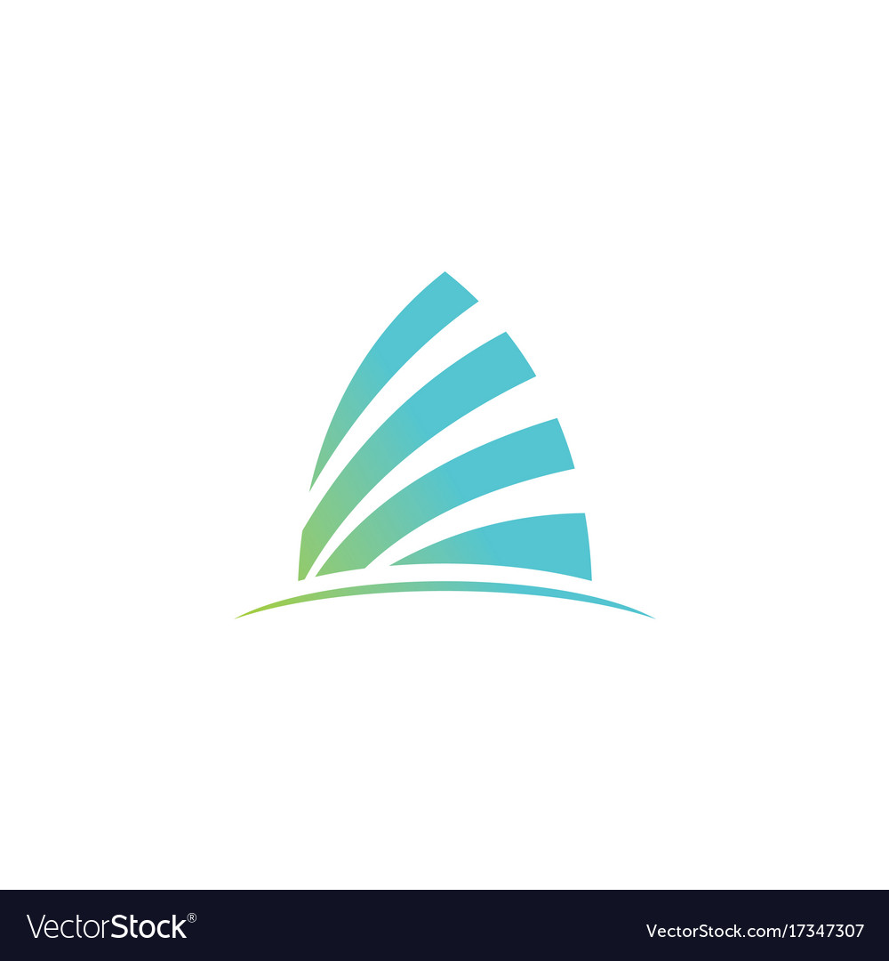 Arch shape logo Royalty Free Vector Image - VectorStock