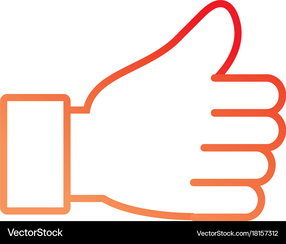 Hand Royalty Free Vector Image - VectorStock