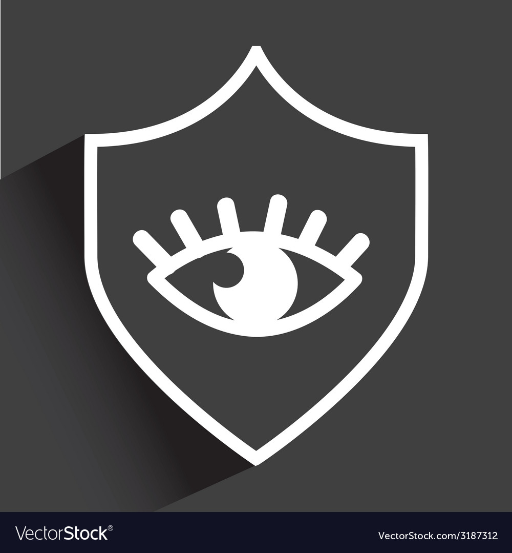 Security system design Royalty Free Vector Image