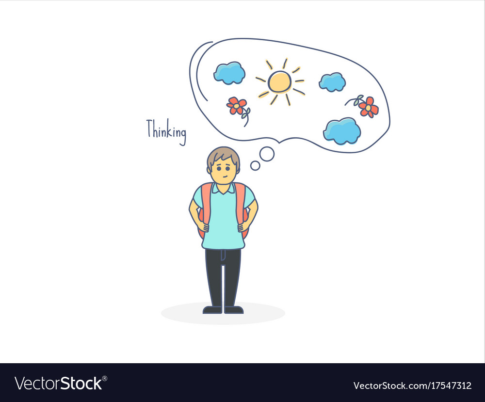 Thinking icon Royalty Free Vector Image - VectorStock