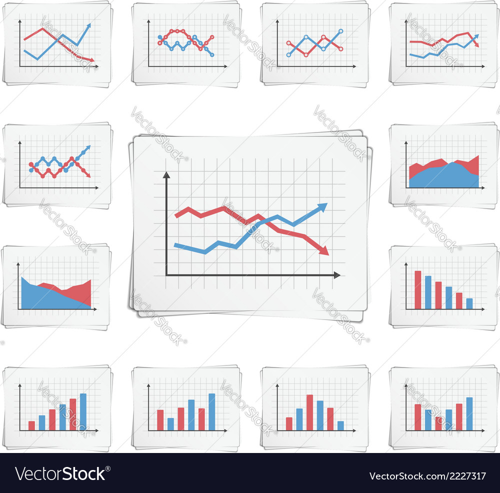 Charts Royalty Free Vector Image - VectorStock