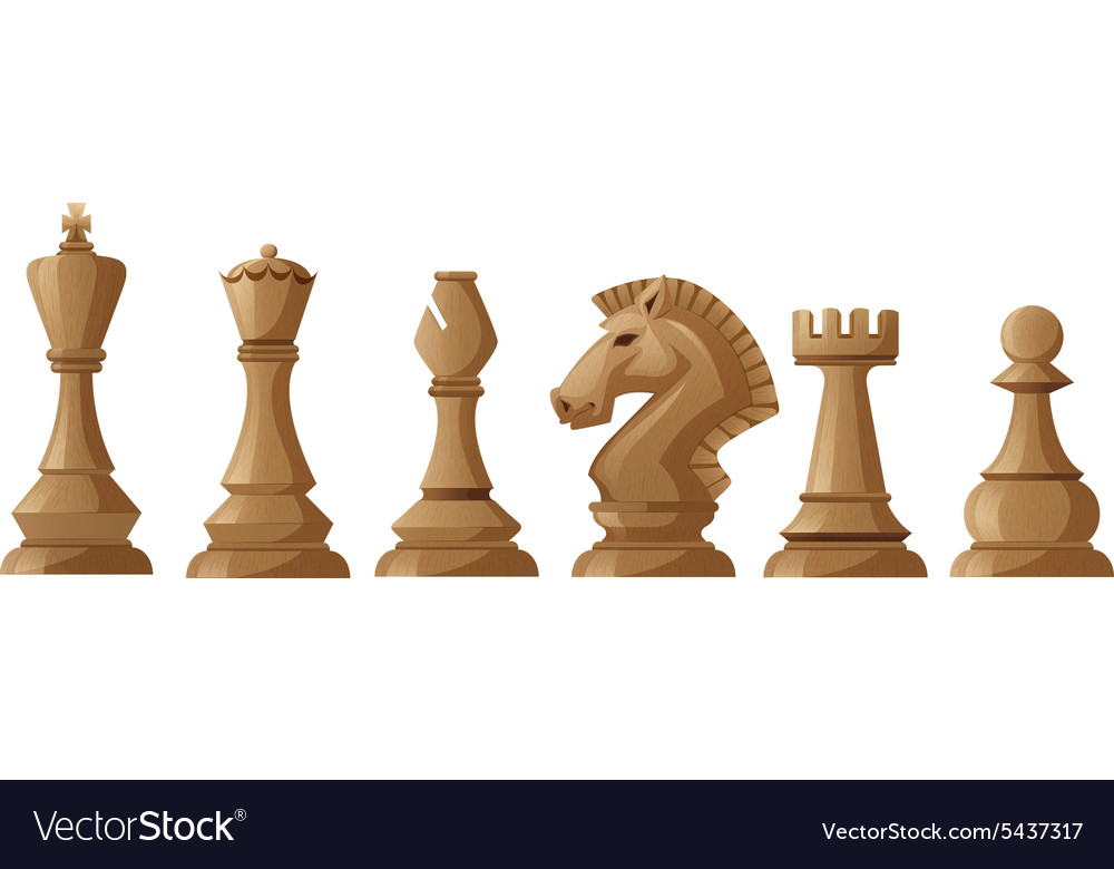 Chess piece Royalty Free Vector Image - VectorStock