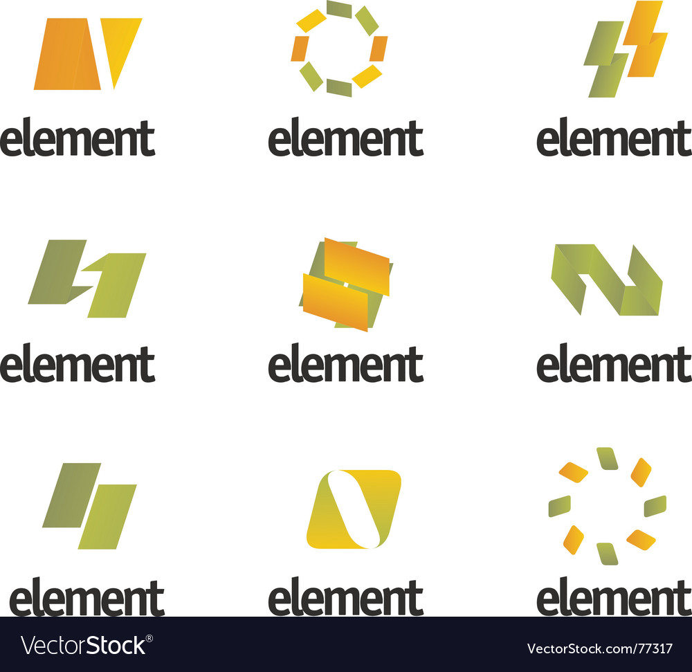 Design elements Royalty Free Vector Image - VectorStock