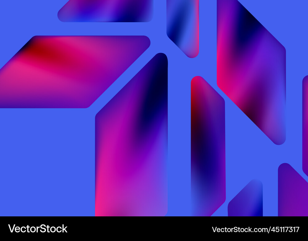 Fluid color dynamic geometric shapes abstract – Royalty-Free Vector ...