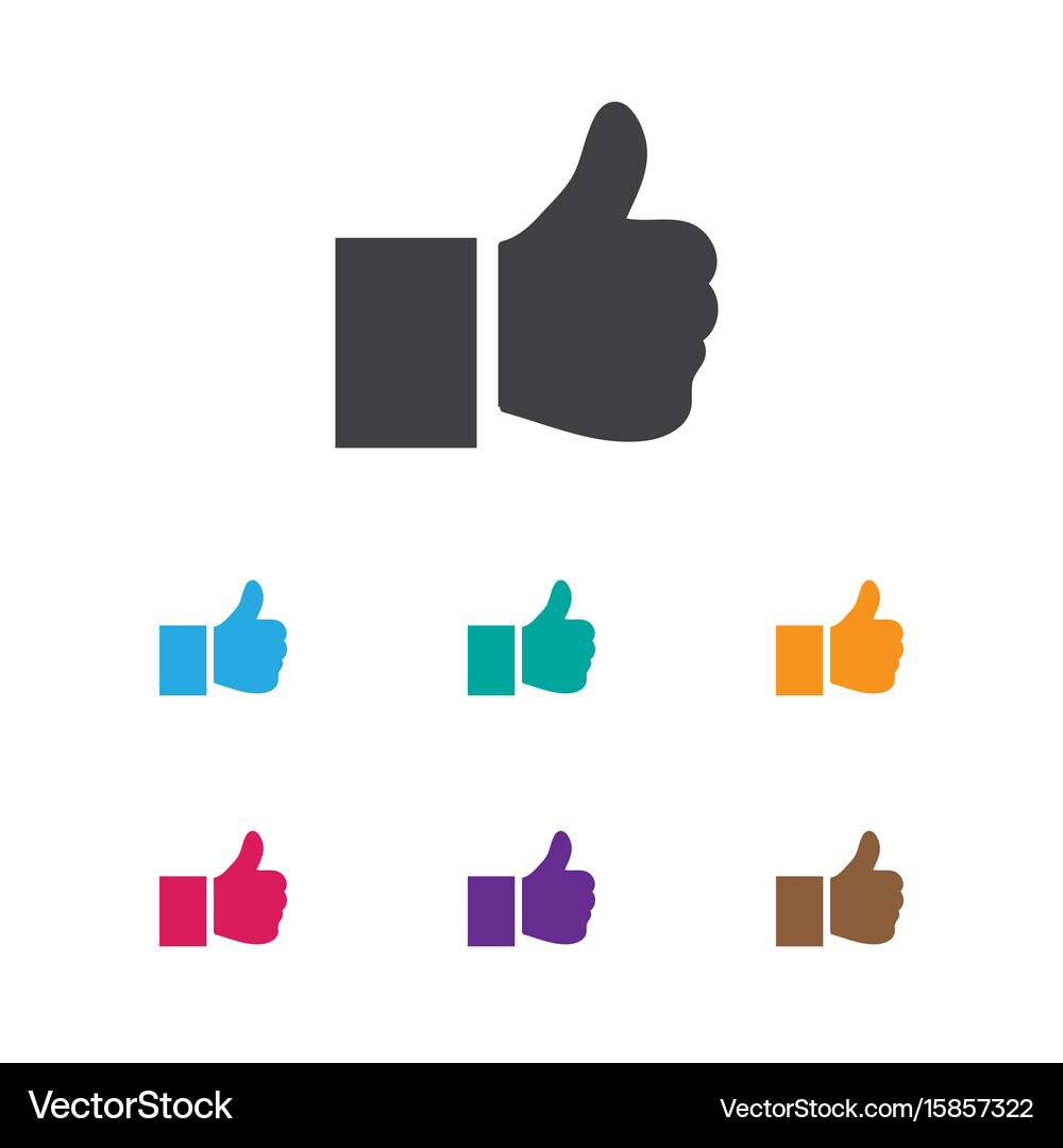 Business symbol on good Royalty Free Vector Image