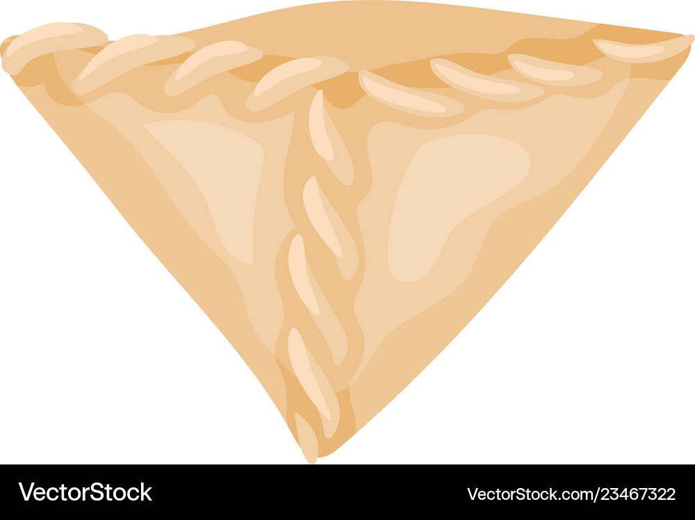 Flat icon traditional tibetan momo Royalty Free Vector Image
