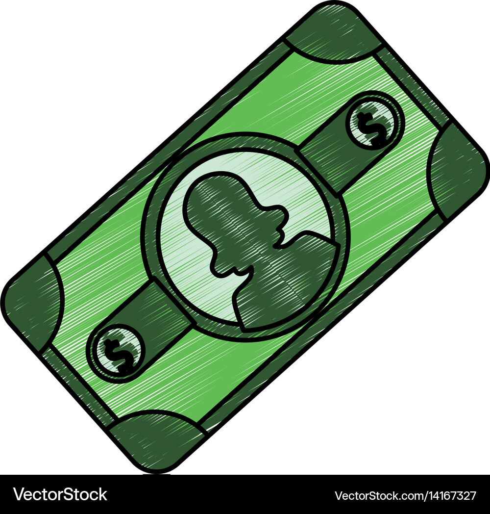 Billet of money Royalty Free Vector Image - VectorStock